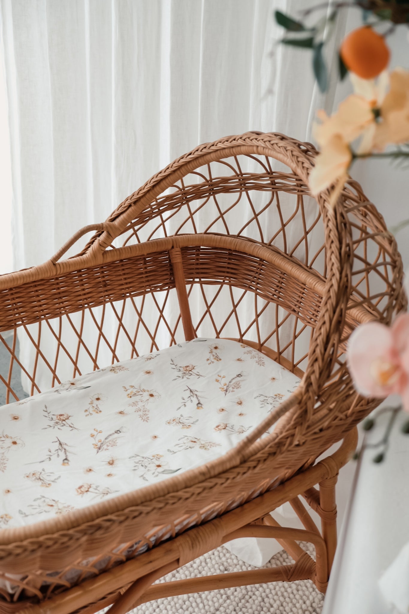 Isla Jersey Baby Bassinet // Change Pad Sheet – Myla + Co.