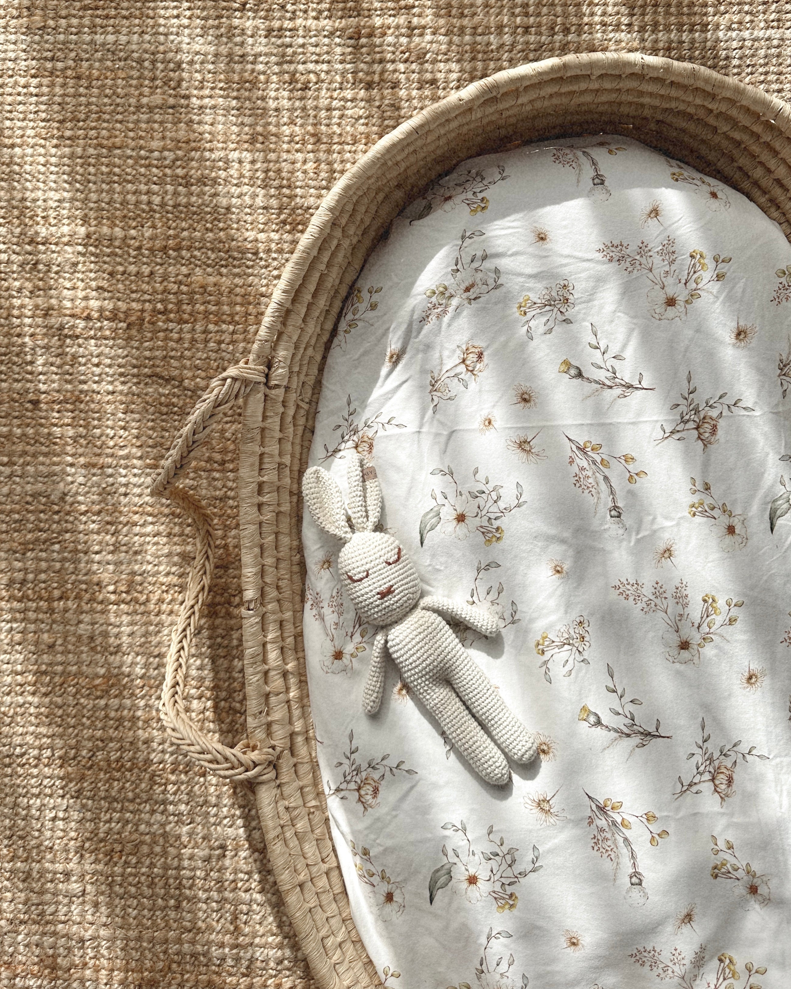 Isla Jersey Baby Bassinet // Change Pad Sheet – Myla + Co.